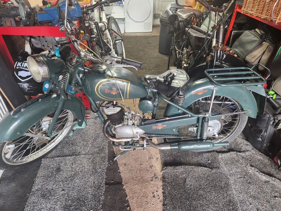 Excelsior Consort 6F Motorcycle | eBay UK