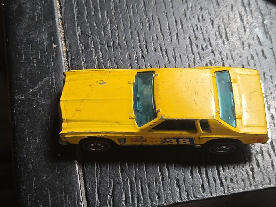 Hot Wheels Redline 1974 Monte Carlo - Yellow Stock Car Nascar | eBay