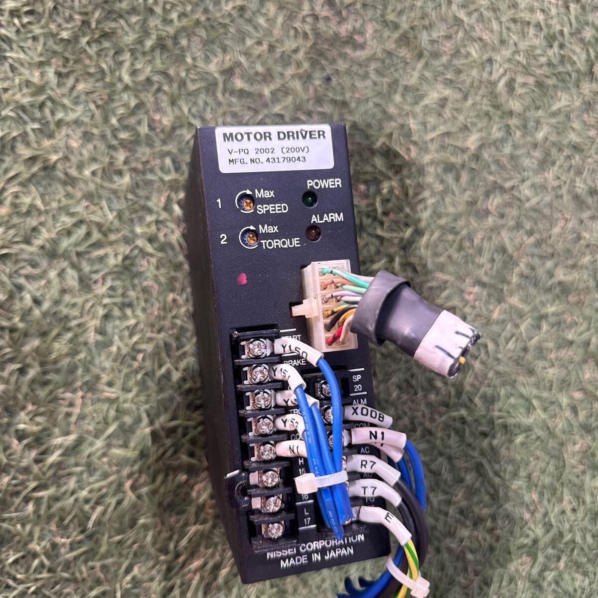 NISSEI V-PQ 2002 200V Motor Driver US Free TAX Removed From The Working ...