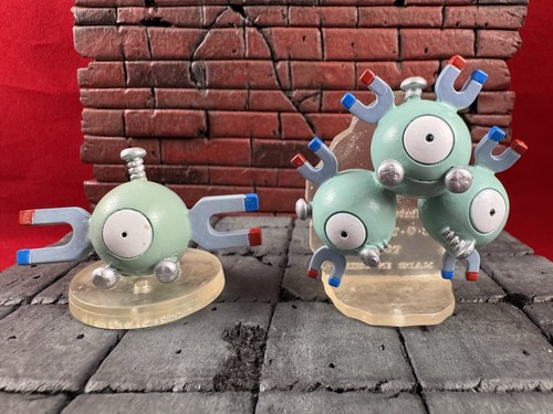 1999 Magneton and Magnemite TOMY Nintendo Pokemon PVC Figure Vintage | eBay