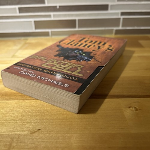 Tom Clancy’s Splinter Cell Operation Barracuda Paperback Novel by David ...