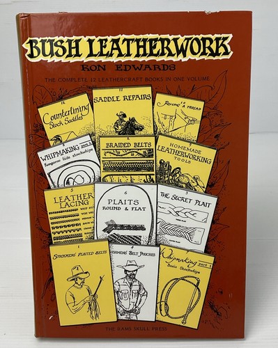 Australian Bush Leatherwork Ron Edwards 12 Books In One RARE Vintage ...