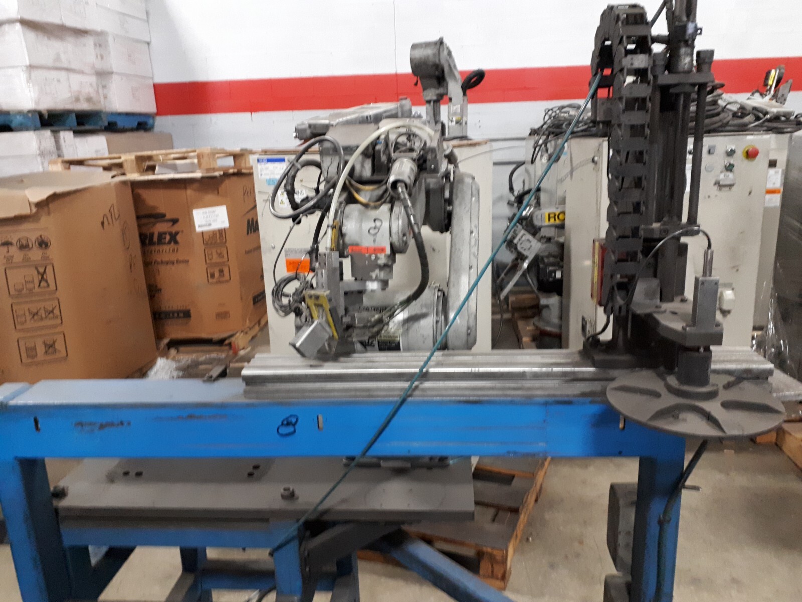 Yaskawa Motoman HP3JC Industrial Robot with NX100 Controller | eBay
