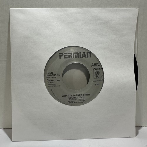 Lynn Anderson – What I Learned From Loving You - Permian 82001 45 RPM ...