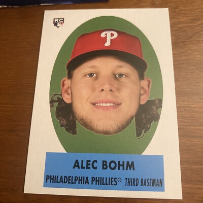 2021 Topps Archives Alec Bohm #69PO-6 1963 Peel Off Parallel Phillies ...