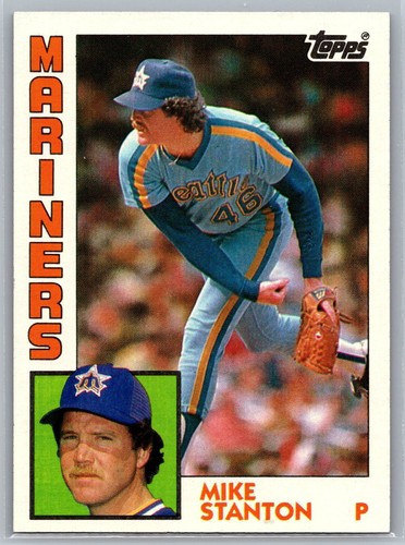 1984 Topps Baseball #694 Mike Stanton Seattle Mariners | eBay