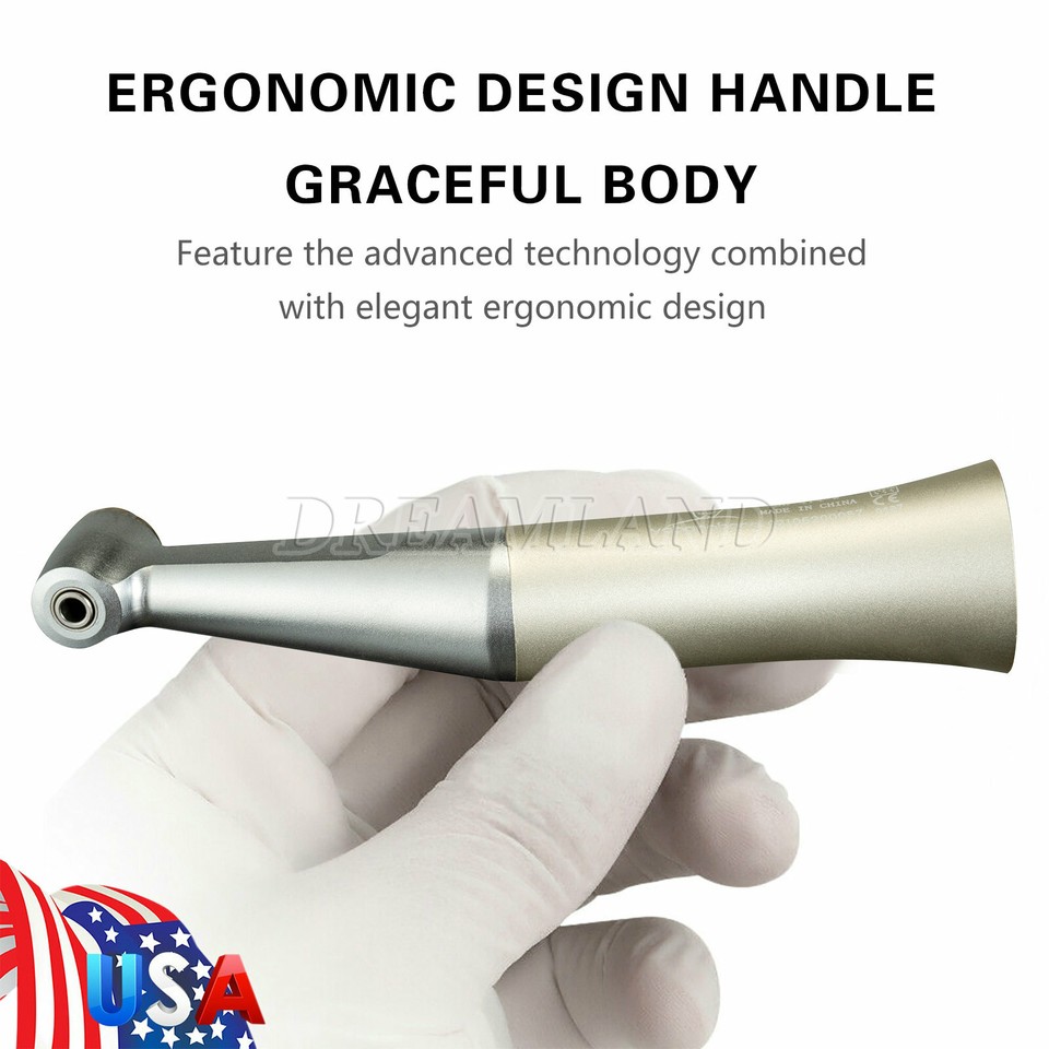NSK Style Dental Slow Low Speed Handpiece Straight Contra Angle ...