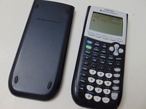 Texas Instruments TI-84+ TI84 Plus Graphing Calculator w/Cover -Works ...