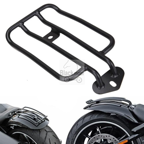 Black Solo Seat Luggage Rack For Harley Sportster Iron 48 883 1200 2004 ...