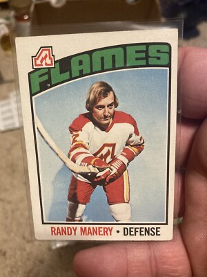 1976-77 Topps Hockey #24 Randy Manery Atlanta Flames | eBay