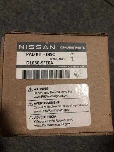 2017 Nissan Armada Front Brake Pads OEM | eBay