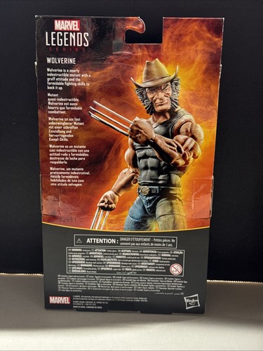 Marvel Legends Cowboy Wolverine Hasbro Logan - Brand NEW Sealed | eBay