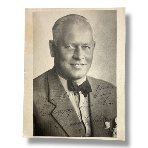 Harry Krimer Signed Photo to Joe Bonell Theatre Performer London ...