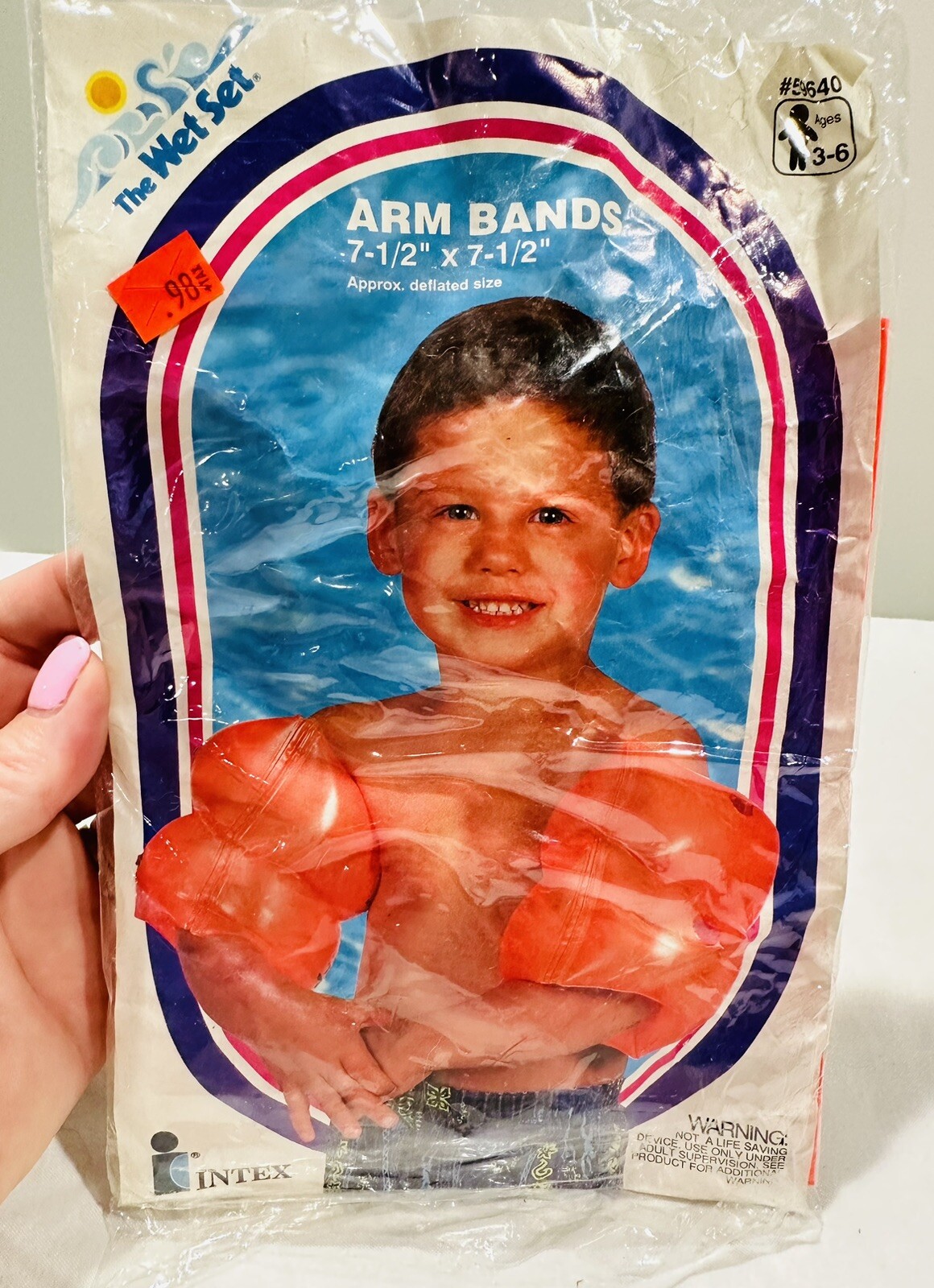 Vintage 1994 The Wet Set Arm Bands Swim Floaties #59640 Age 3-6 NIB | eBay