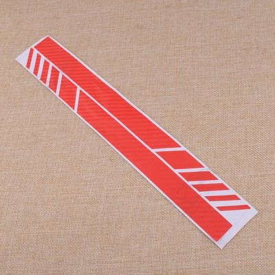 2x Universal Car Rearview Mirror 5D Sticker Racing Reflective Decal ...