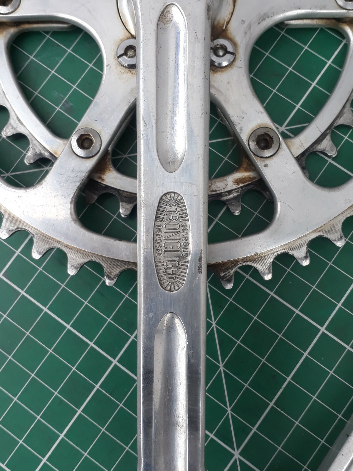 Stronglight Depose Compact Chainset 48 X 36 Retro TA 440 | eBay UK