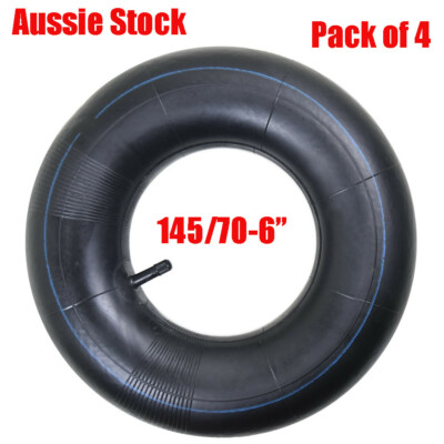 4x 145/70-6 Tyre Tubes for Go Kart ATV 4 Wheelers Mini Bike 70 90cc ...