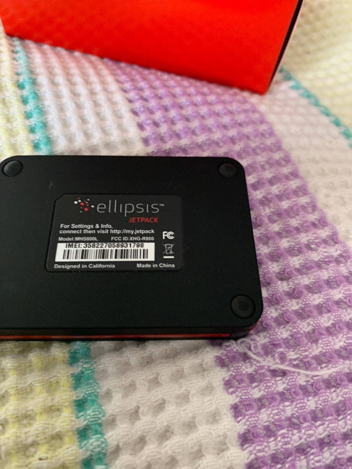 Verizon Ellipsis Jetpack MHS800L Mobile Hotspot 4G LTE | eBay