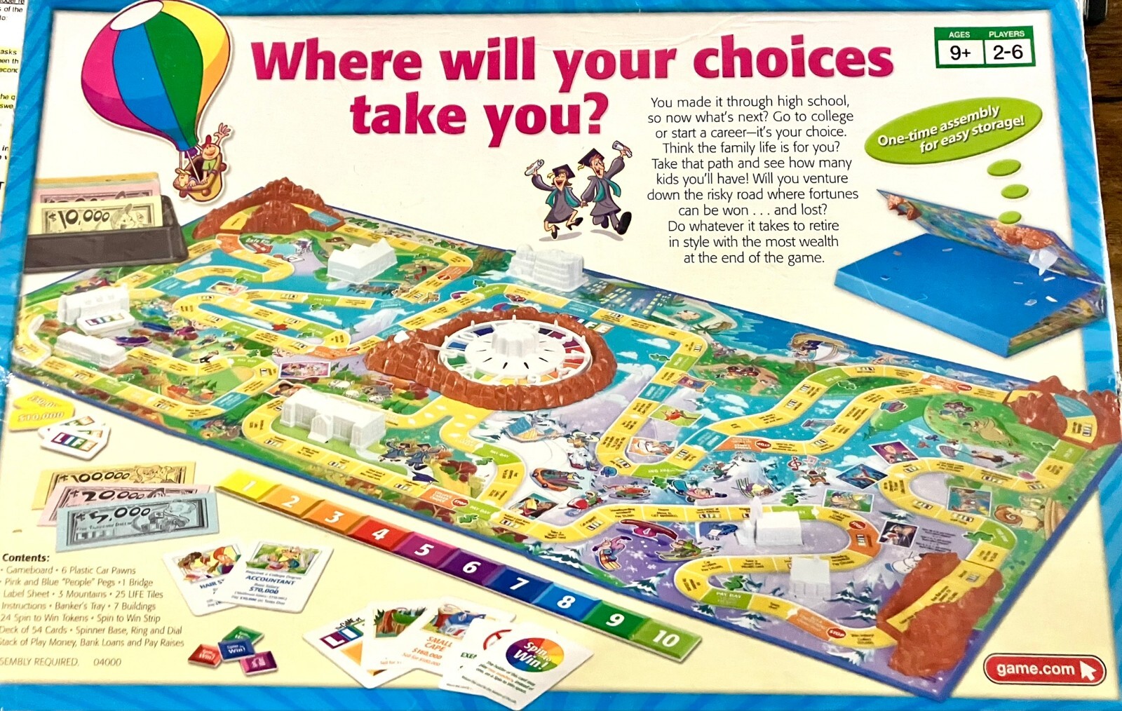 Hasbro The Game of Life Board Game (04000) for sale online | eBay