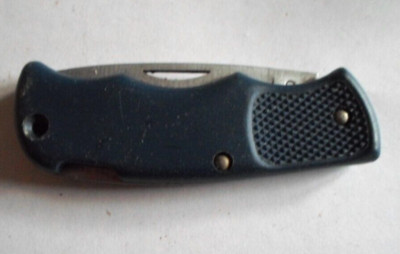 Cutco USA 1886 Plain Edge NAVY BLUE Lockback Pocket Knife (1888?) | eBay