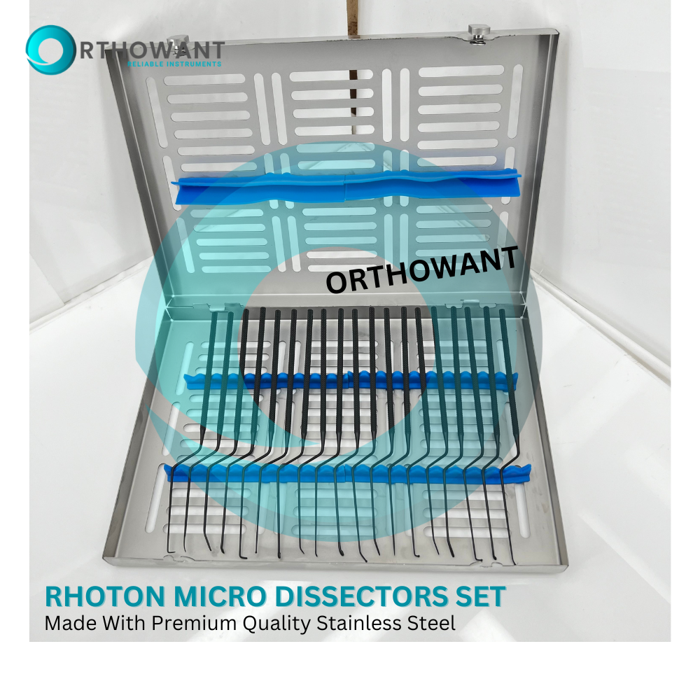 New Edition Rhoton Micro Dissector Expande SS Black With Case Neuro ...