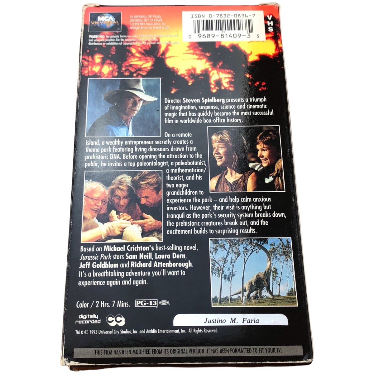 Mca Universal Home Video Vhs