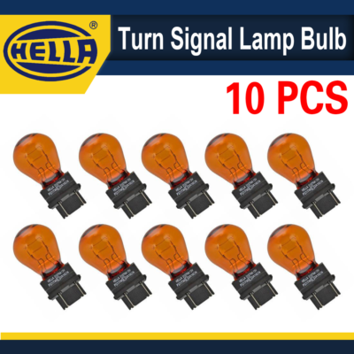 10PCS Hella 3157NA Turn Signal Light Bulb 12V 27/8W W3X16Q S8 NEW | eBay