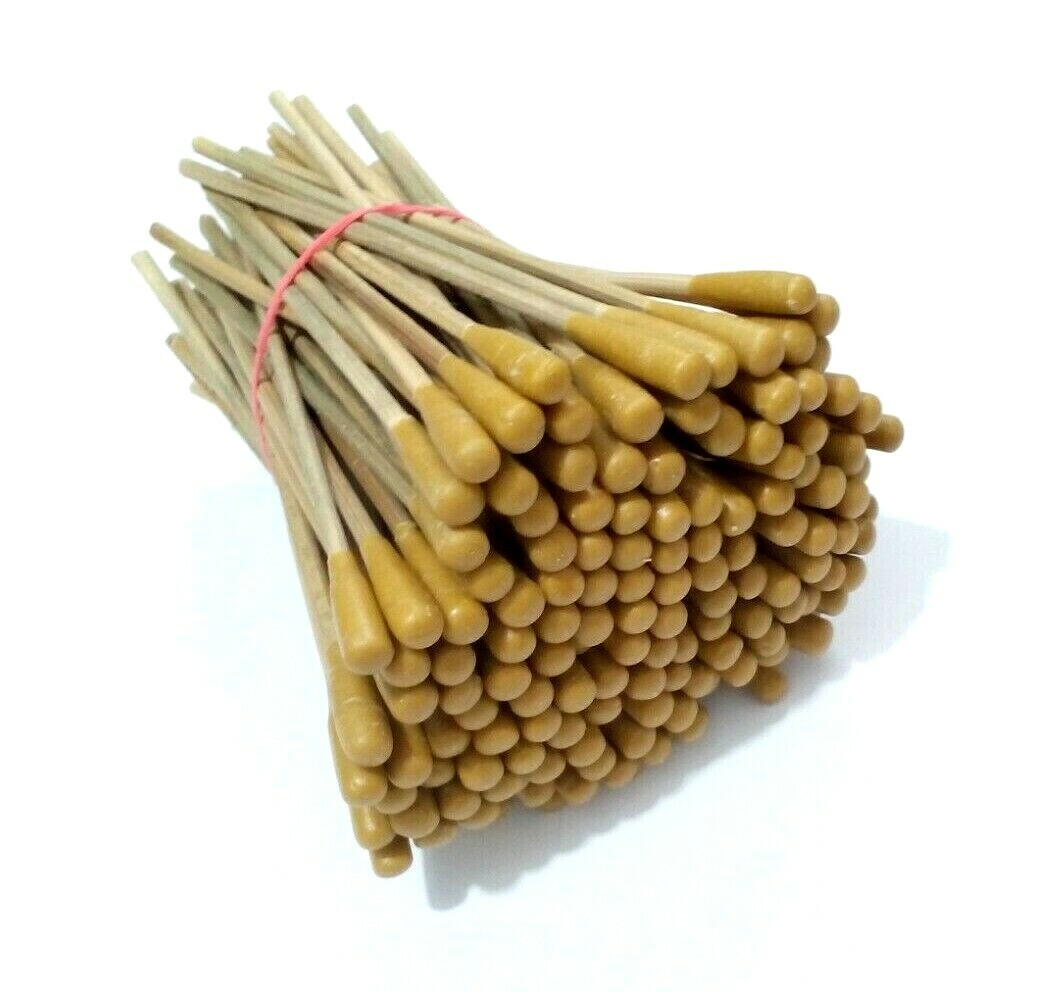 Beautiful 25 Wooden Dop Sticks with epoxy wax for gemstones cutting and ...