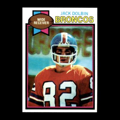 Jack Dolbin 1979 Topps Denver Broncos #484 R311E 4 | eBay