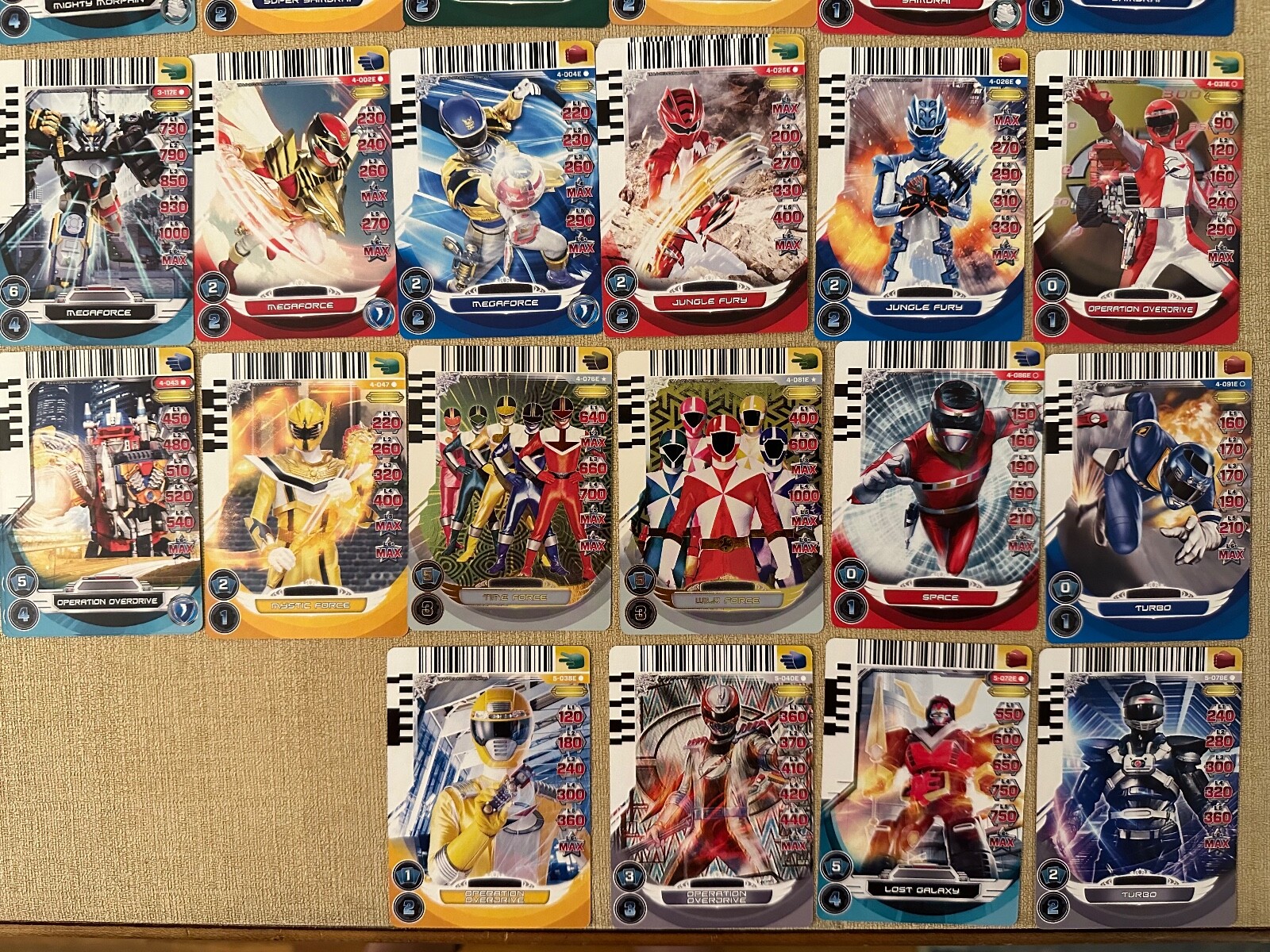 Power Rangers Action Card Game - Series 5, EU Exclusive (100 avail.) | eBay