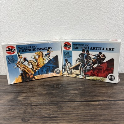 Airfix Waterloo French Cavalry & British Artillery 1:72 Scale Model ...