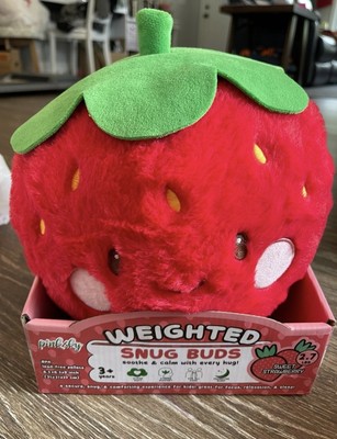 Pink Sky Plush Snug Buds Weighted 2.2 Lb Strawberry Red - Hard to Find ...