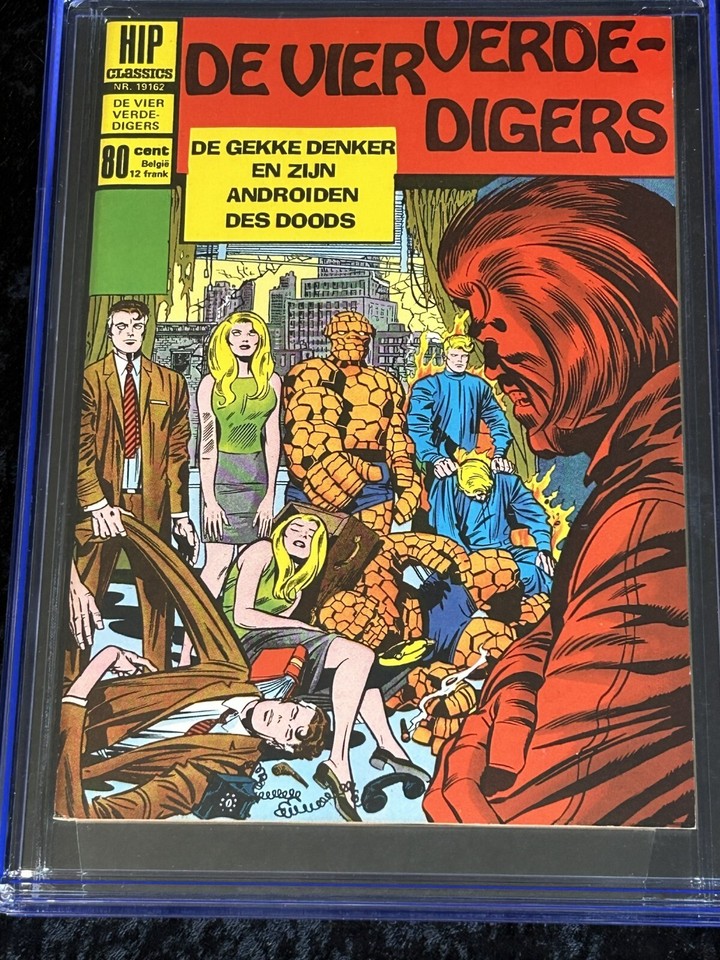 Classics Nederland 1971 Dutch Marvel Fantastic Four #96 CGC 9.6 NEAR ...
