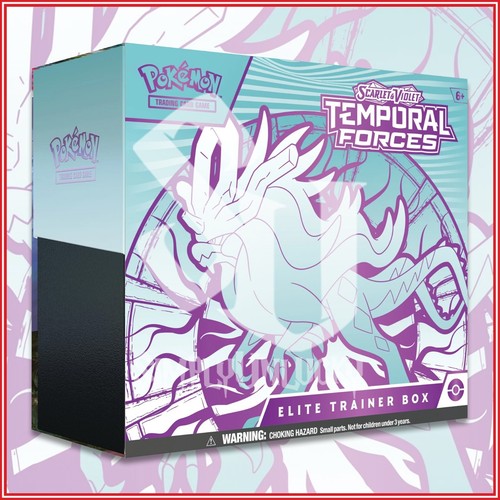 Pokemon TCG: Scarlet & Violet TEMPORAL FORCES Wake Elite Trainer Box ETB SV05 | eBay