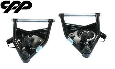 1971-87 CHEVY C10 FRONT LOWER BLACK CONTROL ARMS WITH BALL JOINTS | eBay