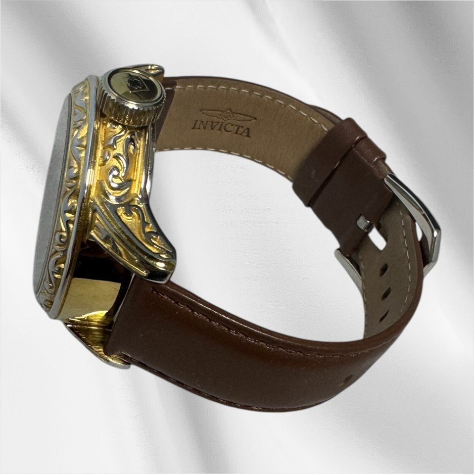 Invicta 20547 Men’s Gold Tone Quartz Swiss Made Watch | eBay