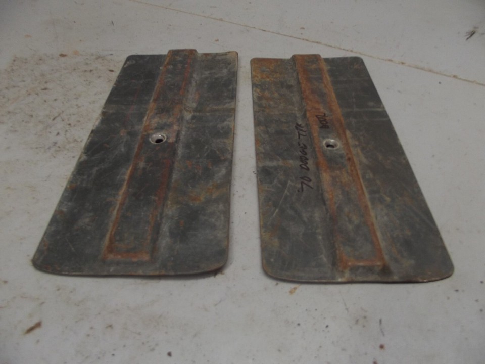 1970 DODGE TRUCK DOOR INSPECTION COVER PANELS plates D100 W100 | eBay