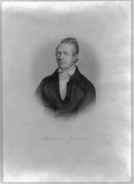 Photo:Adoniram Judson,1788-1850,American Baptist Missionary | eBay