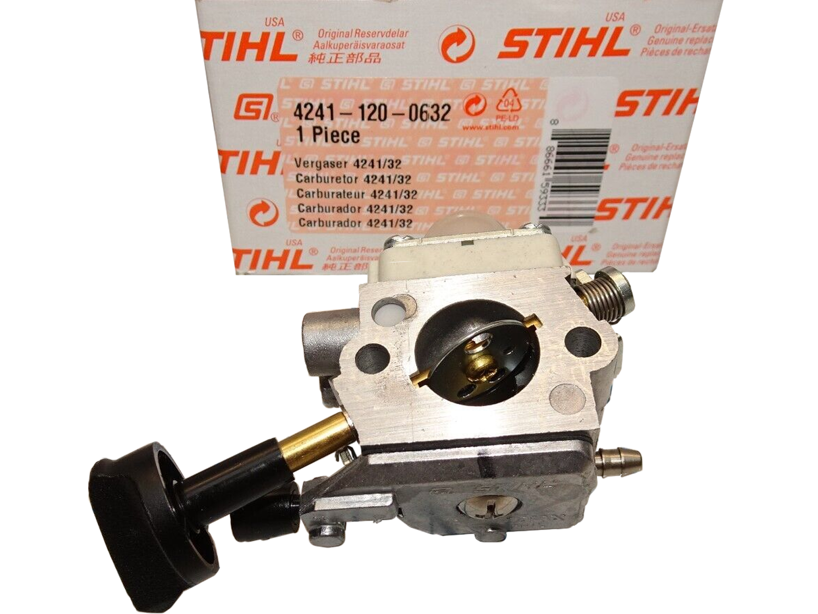 Genuine OEM Stihl 4241 120 0632 Carburetor 4241/32 BG56 BG56C BG86 SH86 ...