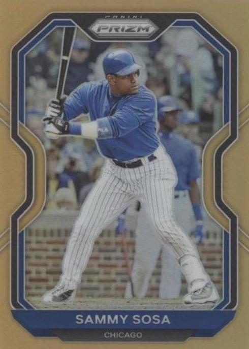 2021 Panini Prizm - Tier II Sammy Sosa #146 Neon Orange Prizm /100 for ...