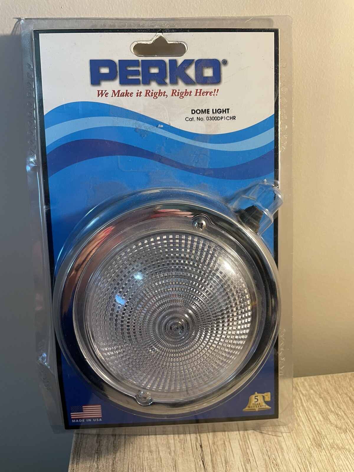 NEW PERKO SURFACE MOUNT DOME LIGHT 0300DPICHR K129-24 | eBay