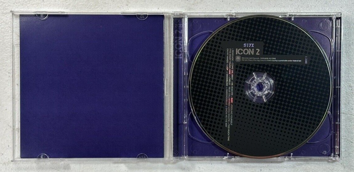 Styx - ICON 2 (2-disc CD, 2010) 602527468068| eBay