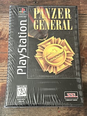 Panzer General - PS1 Playstation One Long box SSI Strategy Game New ...