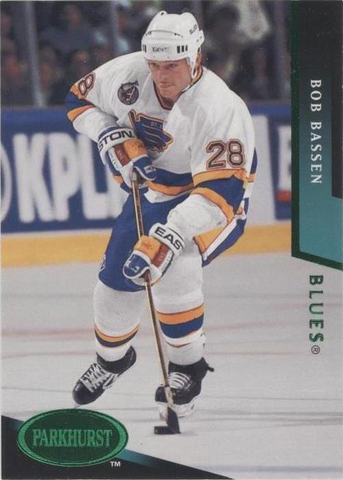 1993-94 Parkhurst - Bob Bassen #445 Emerald Ice for sale online | eBay