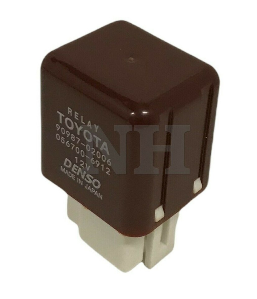 Fits Toyota Land Cruiser 4-Pin Brown Glow Plug Relay 90987-02006 OEM ...