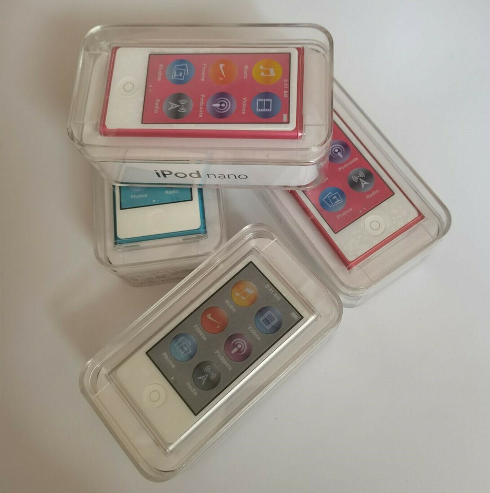 NEW Sealed Apple iPod nano 7th Generation 16GB Sealed Box-All Colors⭐ ...