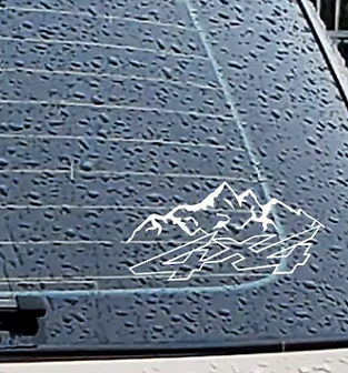 4X4 Mountain Off-Road Decal Stickers Car Trucks Windows Bumper JDM 22 ...