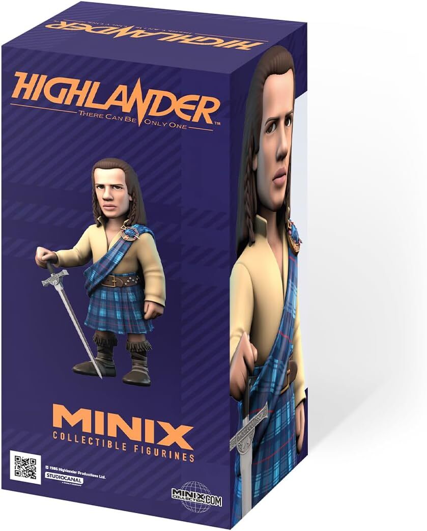 Minix - Movies 114 - Highlander - Connor Macleod - Collectible Figure ...