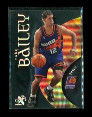 1998-99 SKYBOX EX CENTURY See Thru Holo Basketball Card #66 TOBY BAILEY ...