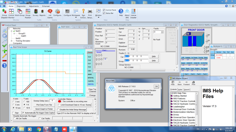 Elevator Service Tool, IMS TKE TAC32 Dover DMC1 TAC20 TAC 50-04 Endura ...